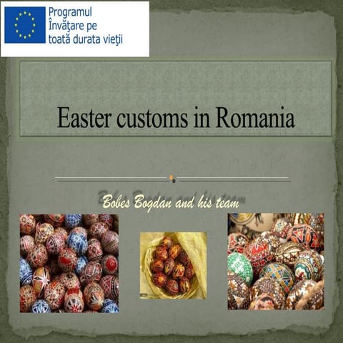 Easter customs in Romania | PPT