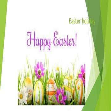 Easter holiday | PPTX