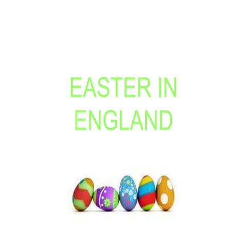 Easter in England | PPT