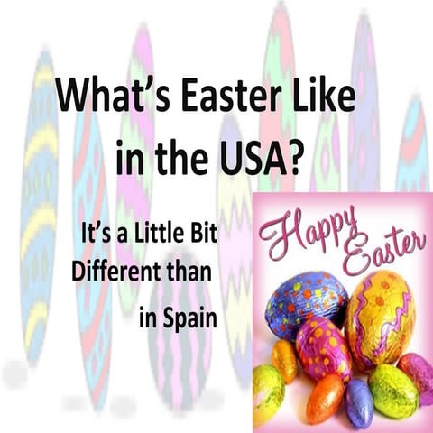 Easter in the usa | PPT