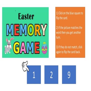 Easter memory puzzle | PPT