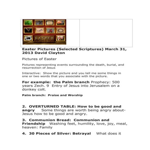 Easter Activities - The 7 Last Words of Jesus Christ From the Cross | PPTX
