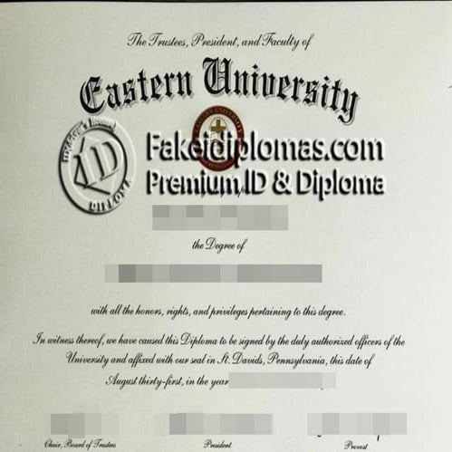 Eastern University degree | PDF