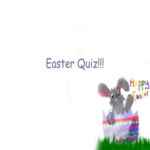 Easter quiz | PPT