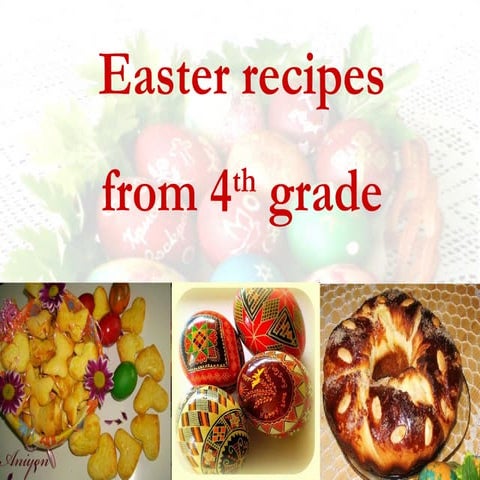 Easter recipes | PPT