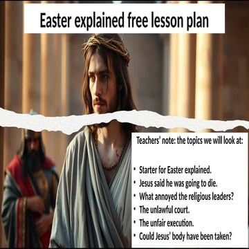 Christmas simply explained free lesson plan 1 OLD VERSION | PPTX