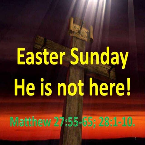 Easter Sunday | PPTX