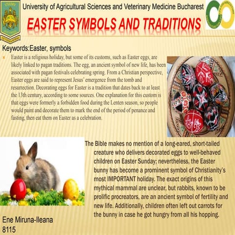 Easter symbol and traditions | PPTX