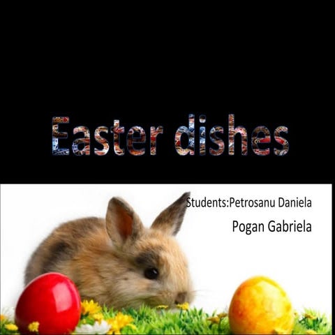 Easter traditional food | PPT