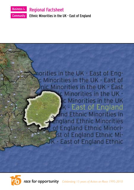East Of England Map A Guide To The Region | PDF