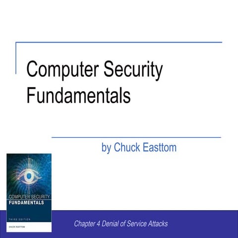 DOS Attack and Computer science security | PPT