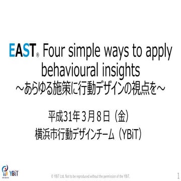 EAST framework | PPT