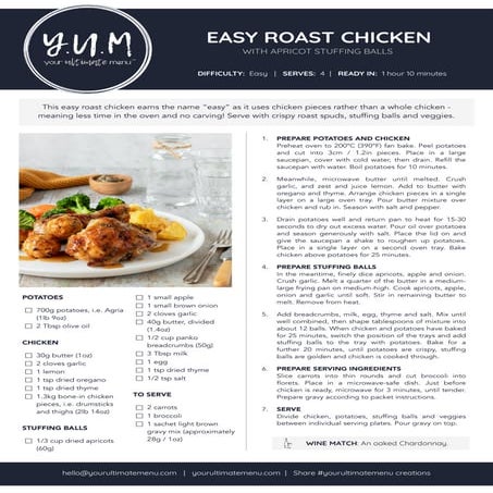 Roast Chicken | PDF