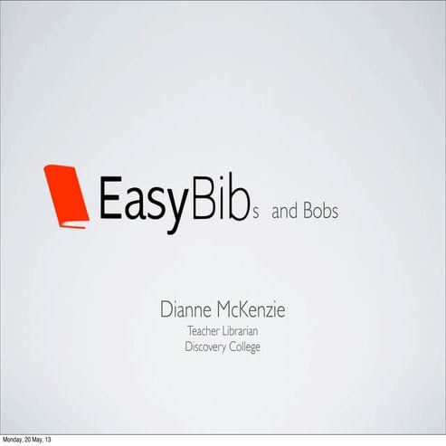 Easybib workshop | PDF