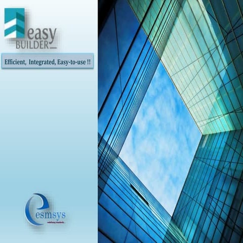 Construction Management Software - Easybuilder | PPTX