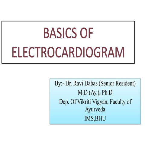 Easy ECG INTERPRETATION | PPTX