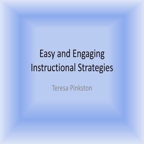 Easy & engaging presentation | PPTX