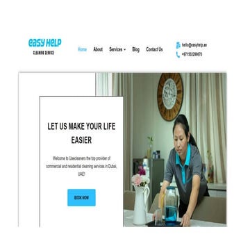 Best Cleaning Company in Dubai - Easy Help | PPT