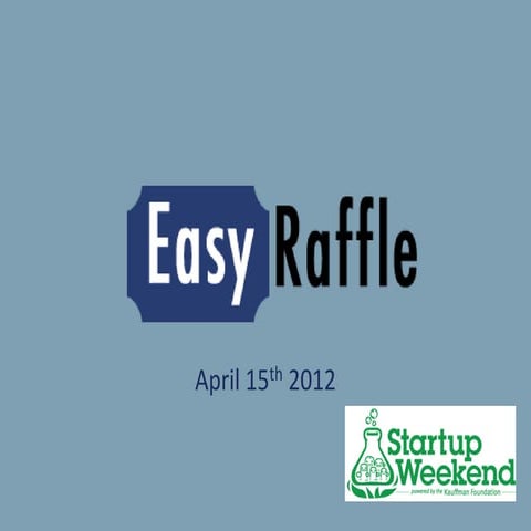 Easy raffle ppt final2 | PPTX