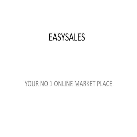 Easysalesng presentations