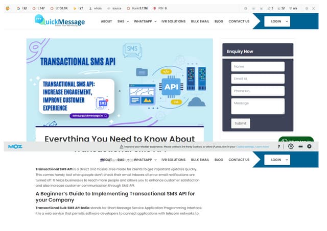 Easy Setup & Fast Delivery with Our Transactional SMS API | PPT Easy Setup & Fast Delivery with Our Transactional SMS API | PPT
