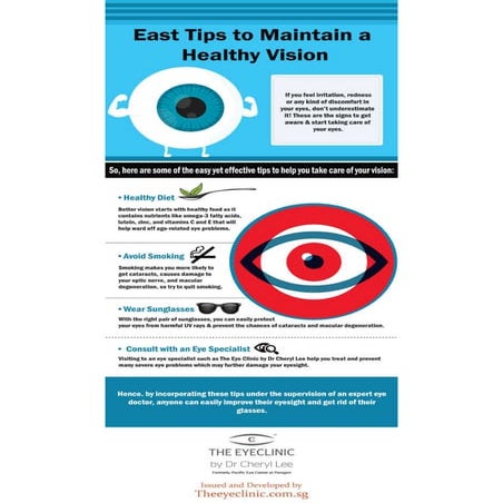 Easy Tips to Maintain a Healthy Vision | PDF