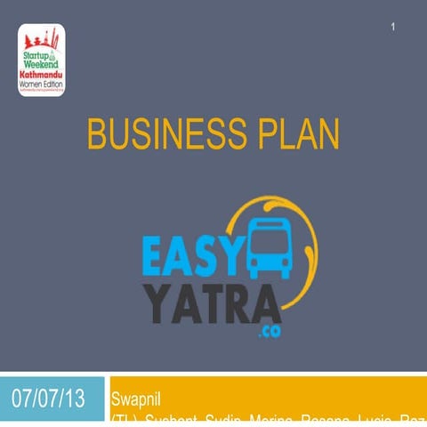 Easy yatra presentation | PPTX