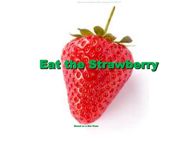 Strawberry Power Point | PPTX