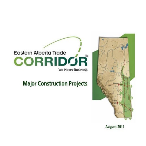 Eastern Alberta Corridor Major Project Listing | PDF