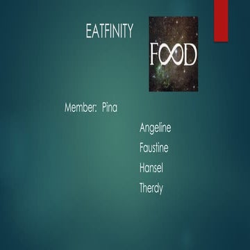 Eatfinity Smart Food Pantry Community Food Sharing Pptx