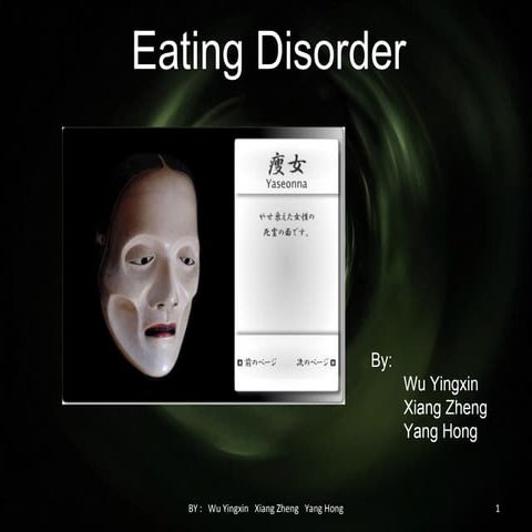 Eating Disorder | PPT