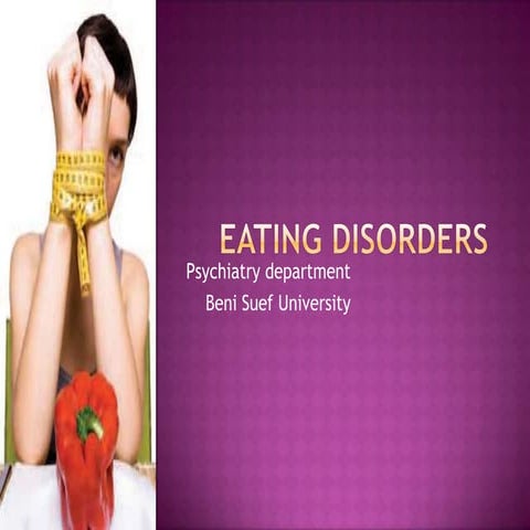 Eating disorders. | PPTX