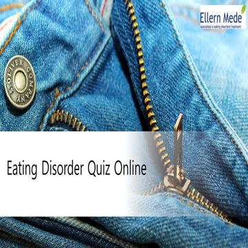 Eating disorder quiz online - ellern mede | PPTX
