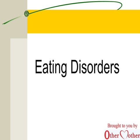 Eating disorders | PPT