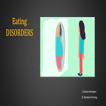 Eating disorders | PPTX