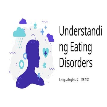Eating Disorders Understanding Eating Disorders Pptx