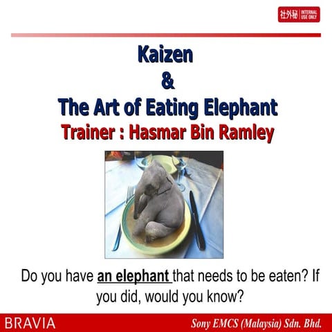 Eating elephant | PPT