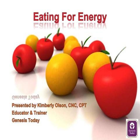 Eating for Energy | PPTX