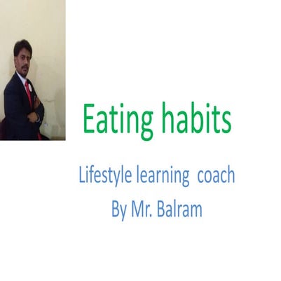 Eating habits | PPTX