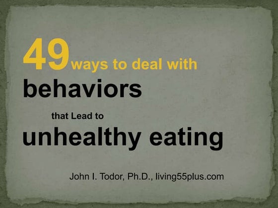 The 10 Principles of Intuitive Eating | PDF