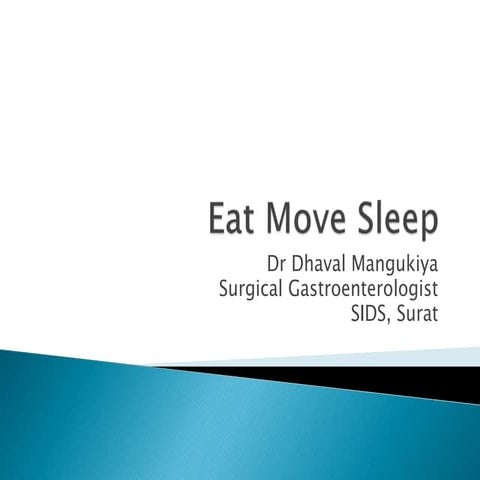Eat move sleep | PPT