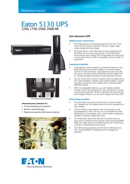Eaton_5P_datasheet_rev_A_LOW.064 | Consumer Electronics | Technology ...