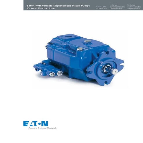 Eaton-Vickers-Axial-Piston-Pump-PVH-Catalogue.pptx