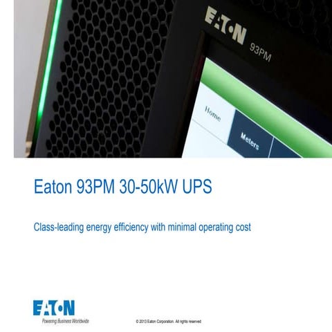 Eaton 93PM 30-50kW UPS.pptx