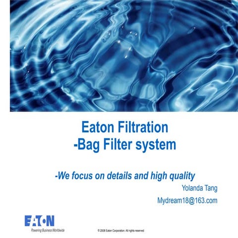 Eaton filtration-We focus on details and high quality | PPT