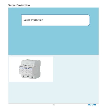 EATON surge protection device visually access your surge protector's ...