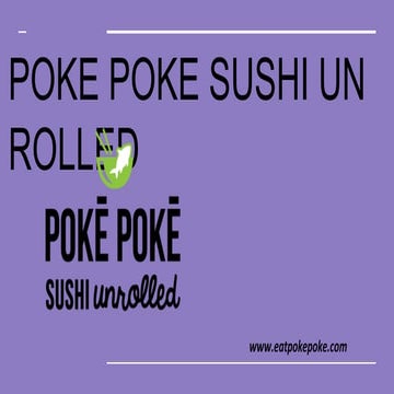 Eat poke poke | PPT