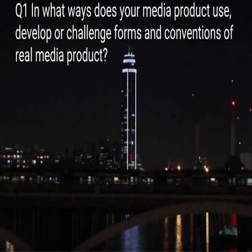 Conventions of crime films | ODP