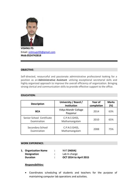Pramod resume | PDF