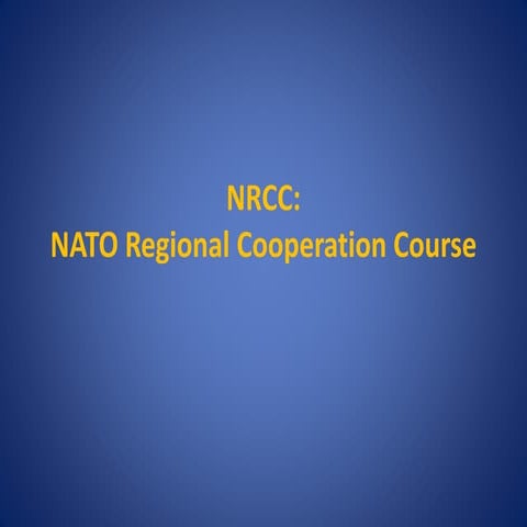 NRCC short presentation | PPTX